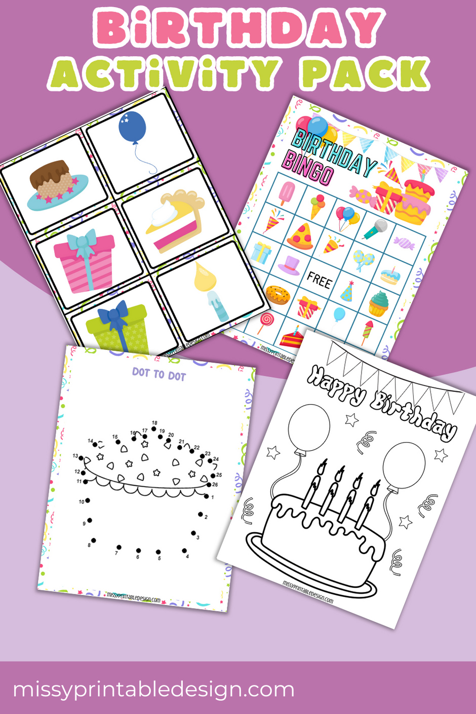 Activity Printables – Missy Printable Design, LLC